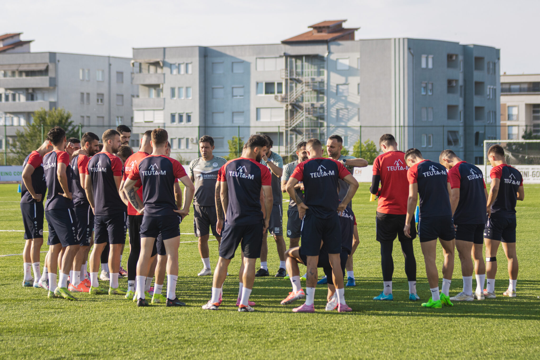 Skuadra vijon me ritëm të lartë fazën përgatitore, në fundjavë test ...